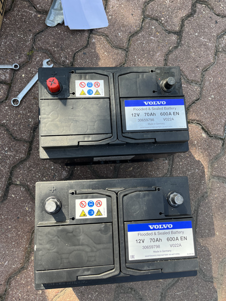 30659798 Стартерная аккумуляторная батарея Volvo | Запчасти на DRIVE2