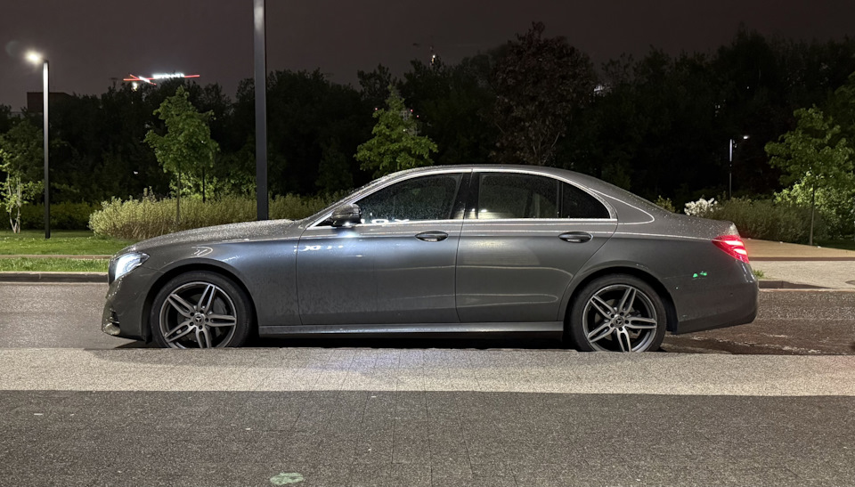 Mercedes Benz E200 W213 — максимум 250 км/ч — Mercedes-Benz E-Class (W213), 2 л, 2019 года ...