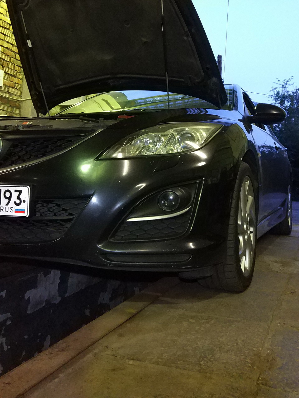 Заменил защиту картера на оригинальную — Mazda 6 (2G) GH, 2 л, 2011 ...