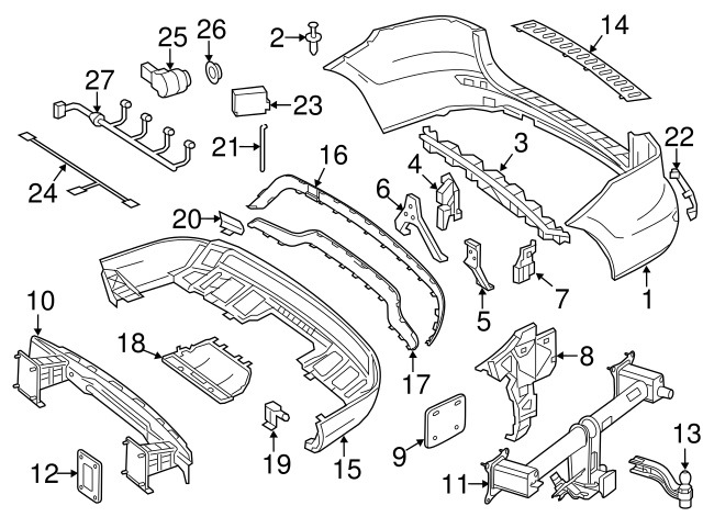 A1668852274 Накладка бампера. Mercedes | Запчасти на DRIVE2