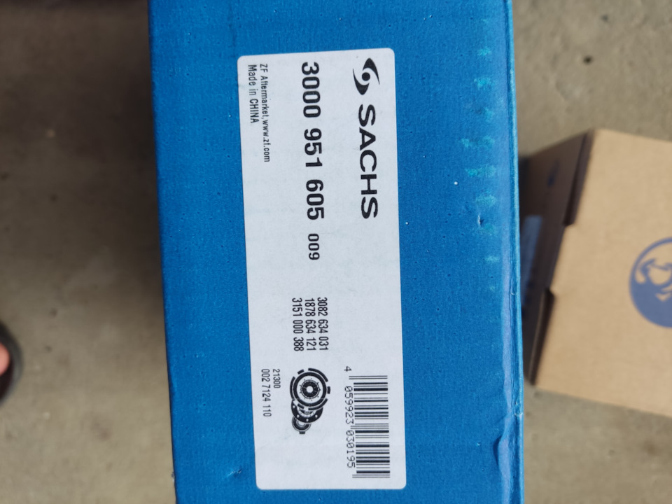 3151000388 Выжимной подшипник SACHS | Запчасти на DRIVE2