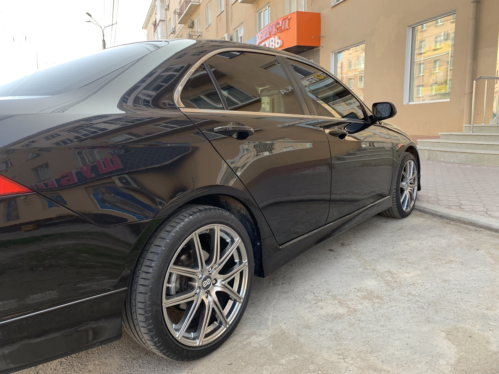 Новые диски Enkei FS-Concept 01 r18 — Honda Accord (7G), 2,4 л, 2007 года | колёсные диски | DRIVE2