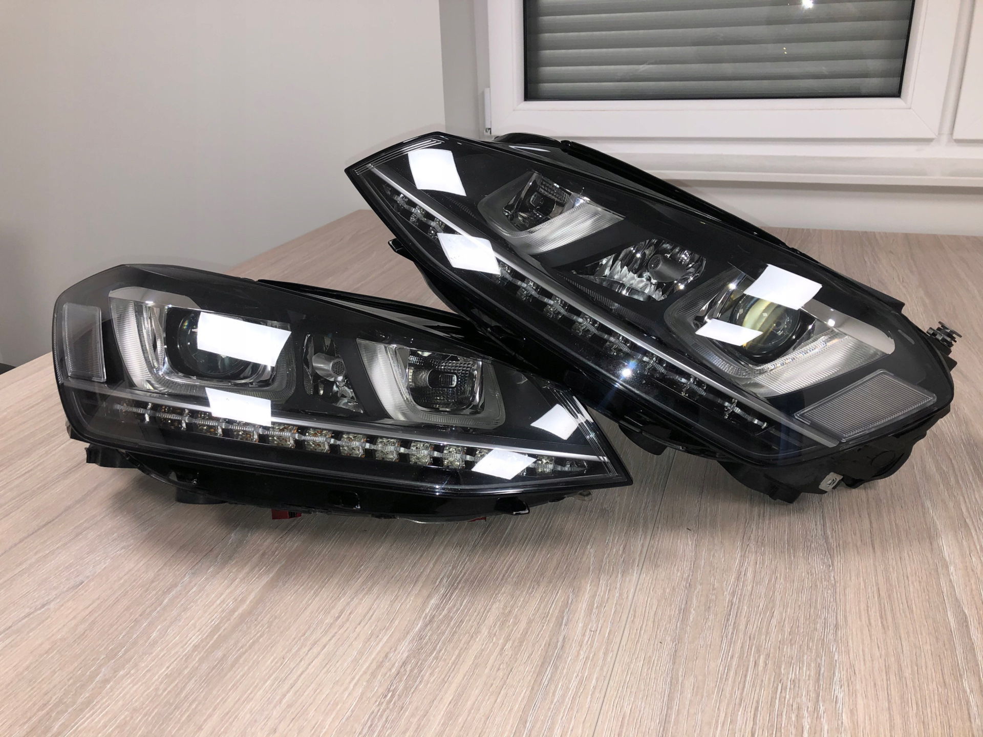 Фари Golf 7 R — Volkswagen Golf Mk7, 2 л, 2015 года | тюнинг | DRIVE2