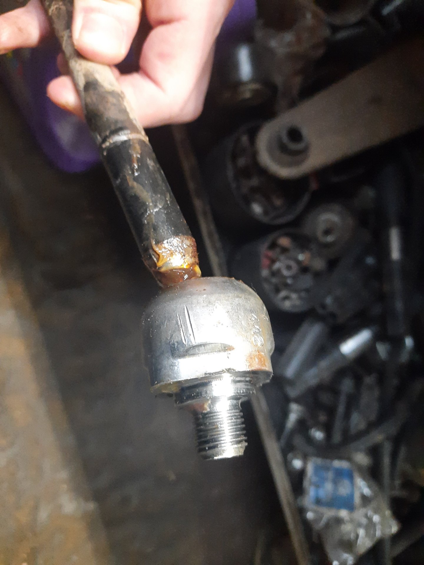 Замена рулевых тяг, втулки рулевой рейки, масла гур — Hyundai Solaris ...