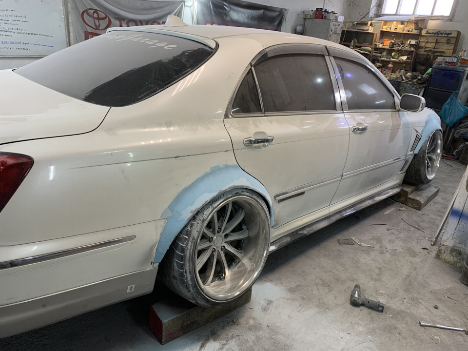 Vip stance — Toyota Crown Majesta (S180), 4,3 л, 2004 года | стайлинг ...