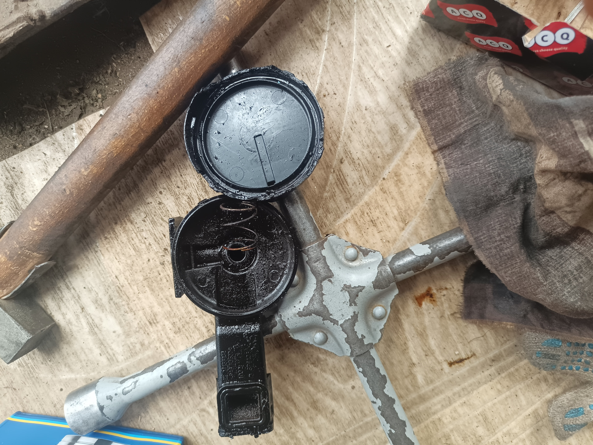 Клапан вентиляции двигателя — Opel Vectra C, 1,8 л, 2006 года | своими ...