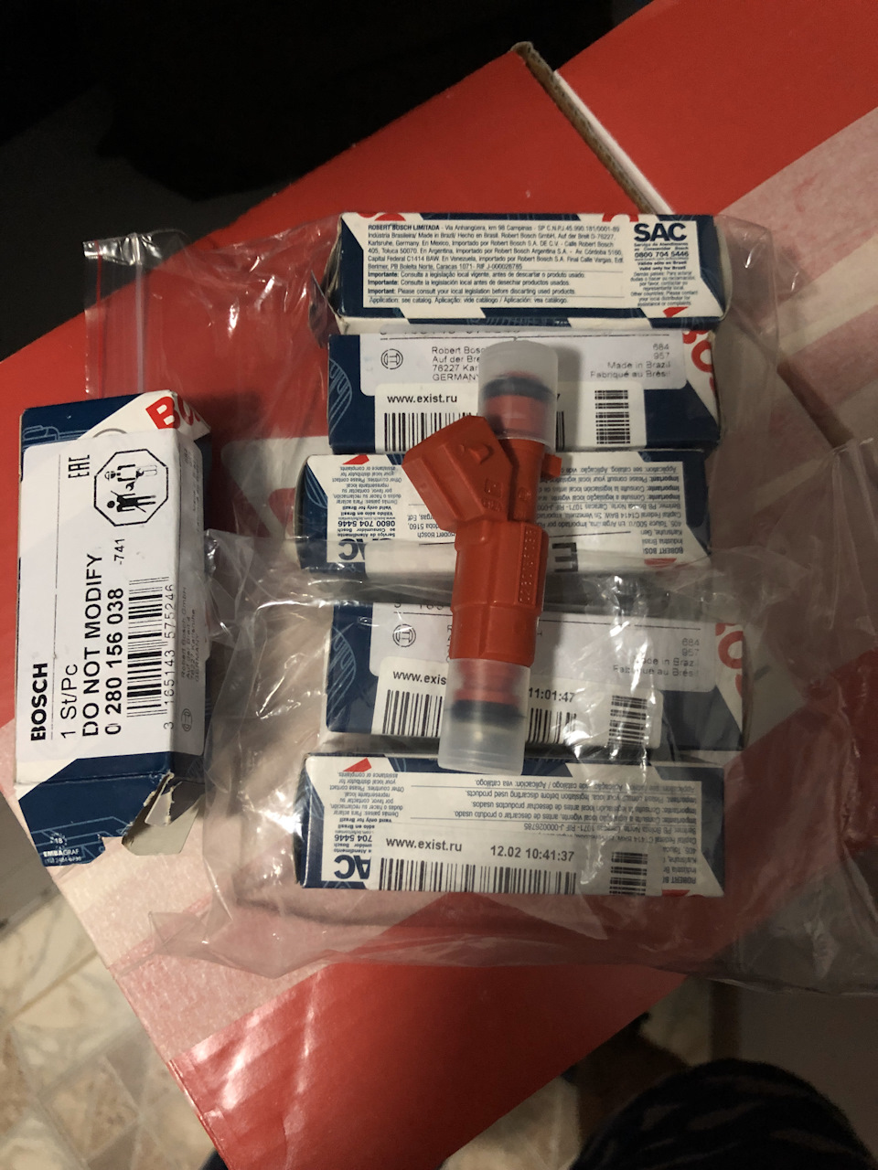 Форсунки — Alfa Romeo GT, 3,2 л, 2008 года | другое | DRIVE2