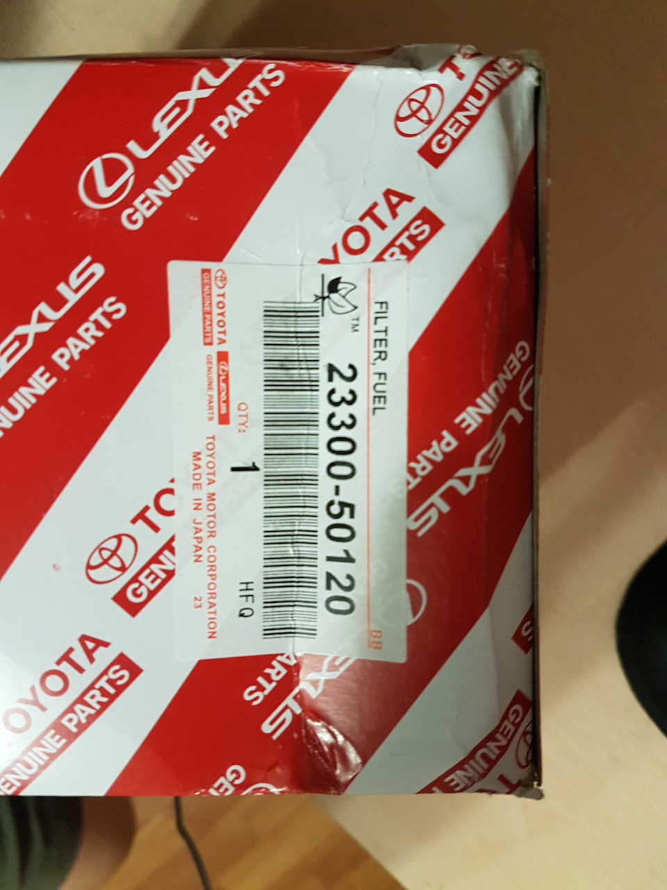 2330050120 Фильтр топливный TOYOTA LEXUS | Запчасти на DRIVE2