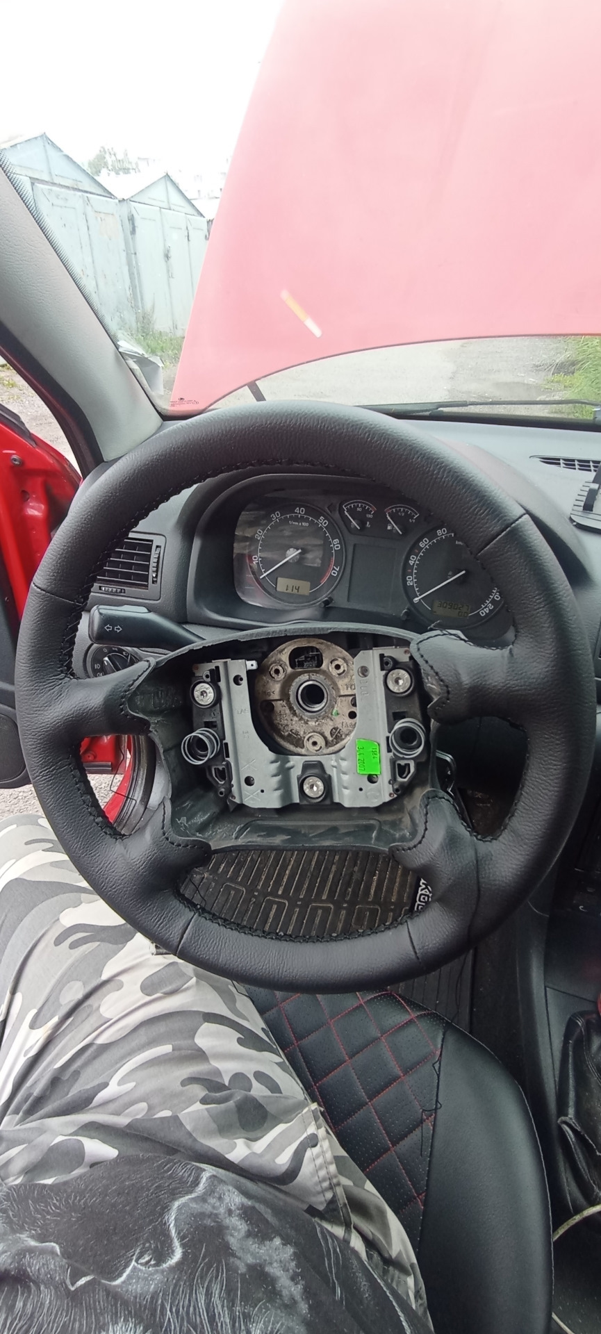 Перетяжка штурвала — Skoda Octavia A4 Mk1, 1,8 л, 2007 года ...