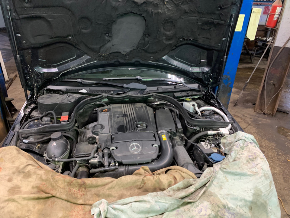 Небольшое Т.O Можно и так Сказать — Mercedes-Benz C-Class (W204), 1,8 л ...