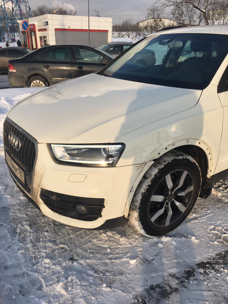 Для истории — Audi Q3 (1G), 2 л, 2012 года | ДТП | DRIVE2