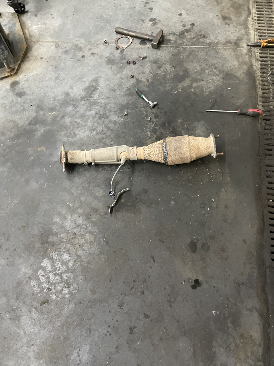 Замена комплекта ГРМ+выхлоп — Nissan Pathfinder (3G), 4 л, 2005 года ...