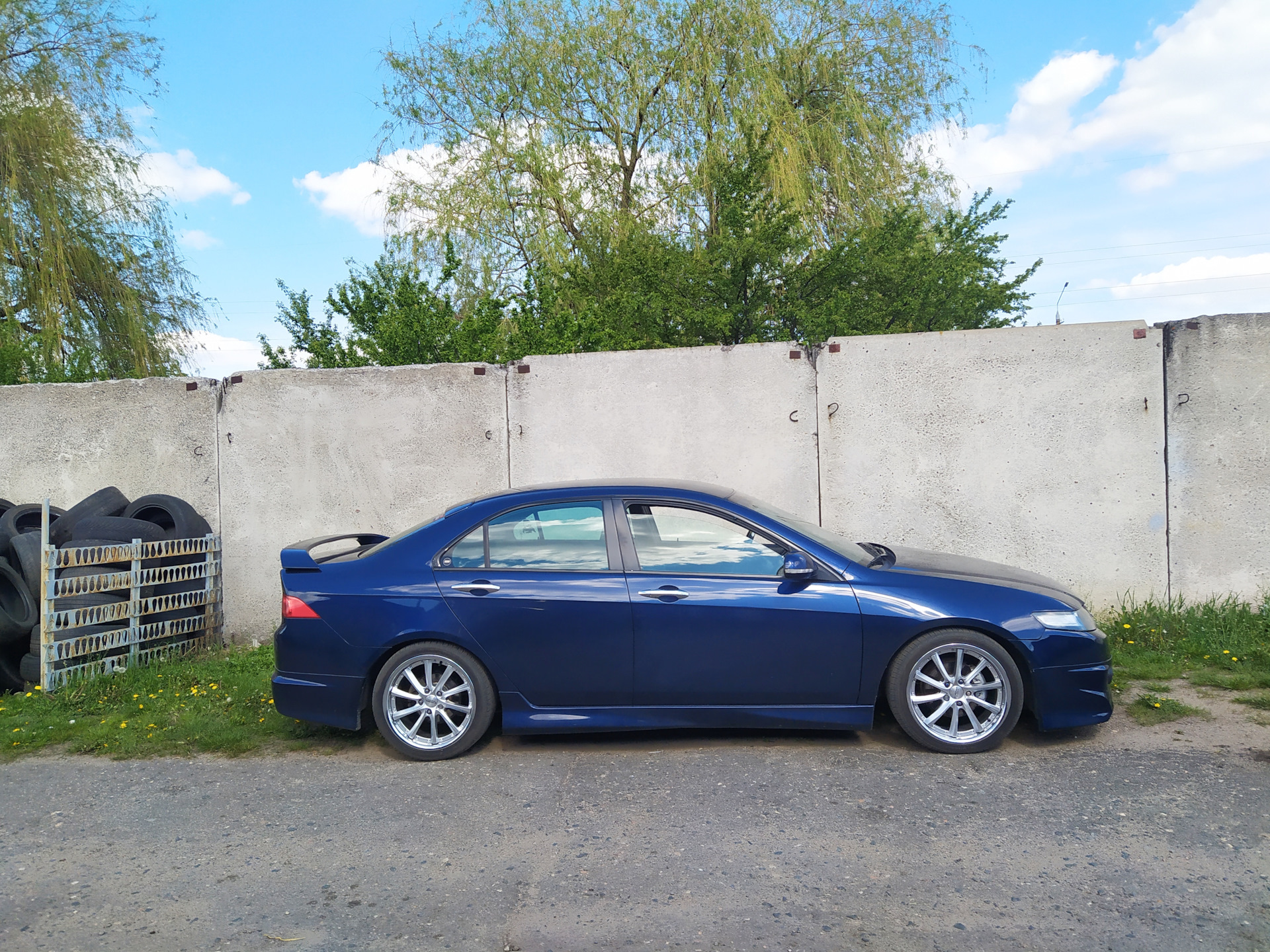 Eibach Pro-Kit — Honda Accord (7G), 2 л, 2006 года | тюнинг | DRIVE2