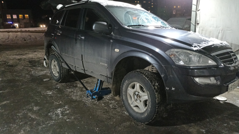 Переобулся — SsangYong Kyron, 2 л, 2008 года | шины | DRIVE2
