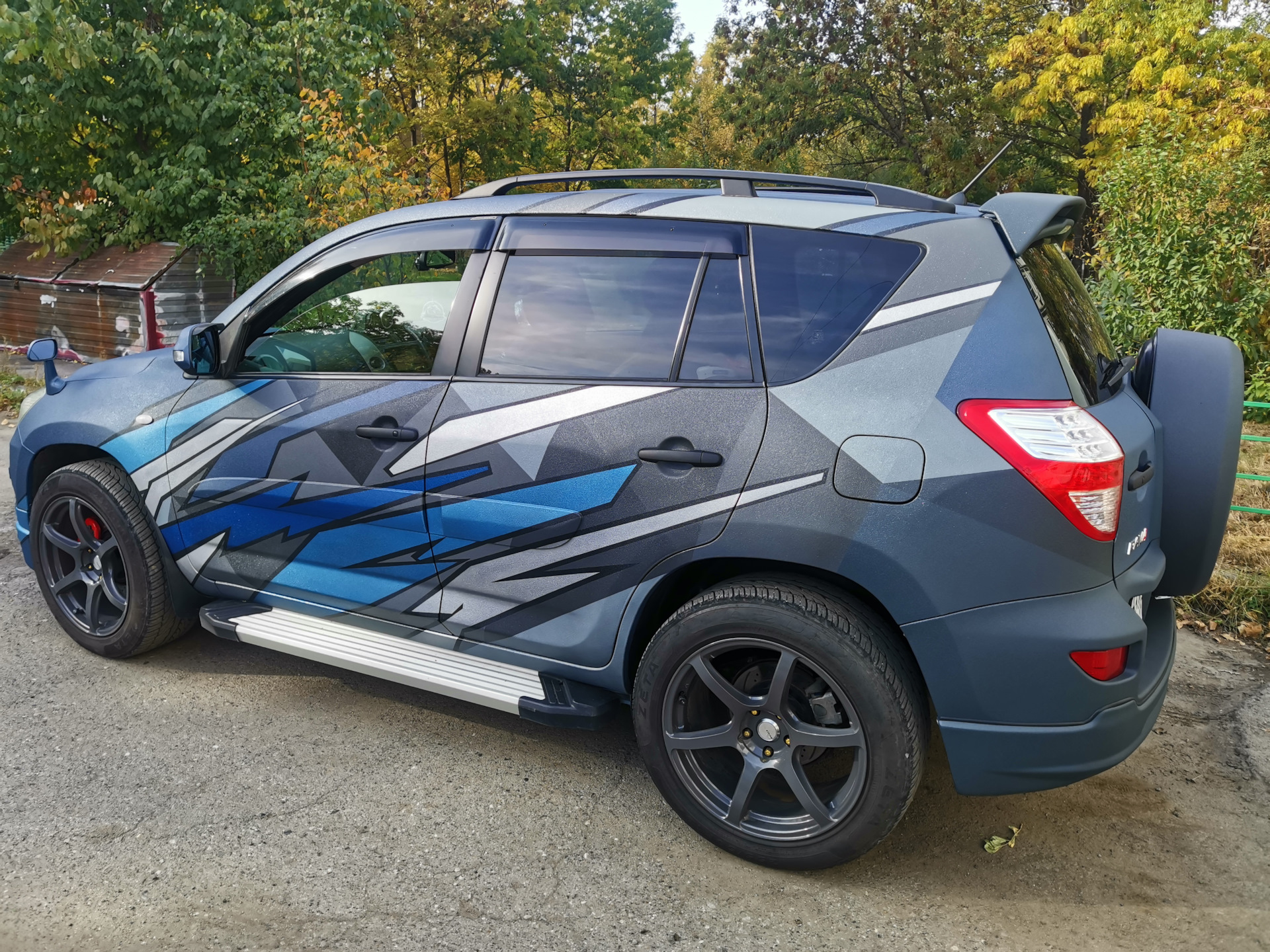 RAV4 (III) ACA 31W. Покрытие Z-Pro. — Toyota RAV4 (III), 2,4 л, 2006 ...