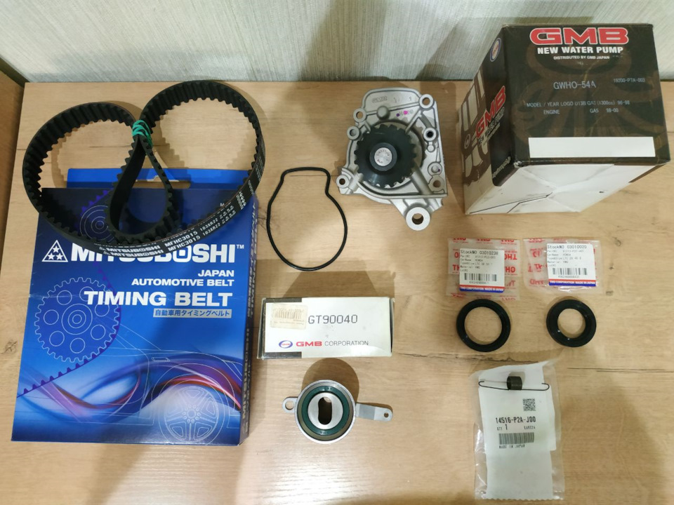 Техничка 4. Замена ГРМ — Honda Logo, 1,3 л, 2000 года | плановое ТО ...