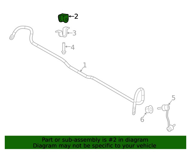 A9063233685 Втулка кронштейна стабилизатора Mercedes | Запчасти на DRIVE2