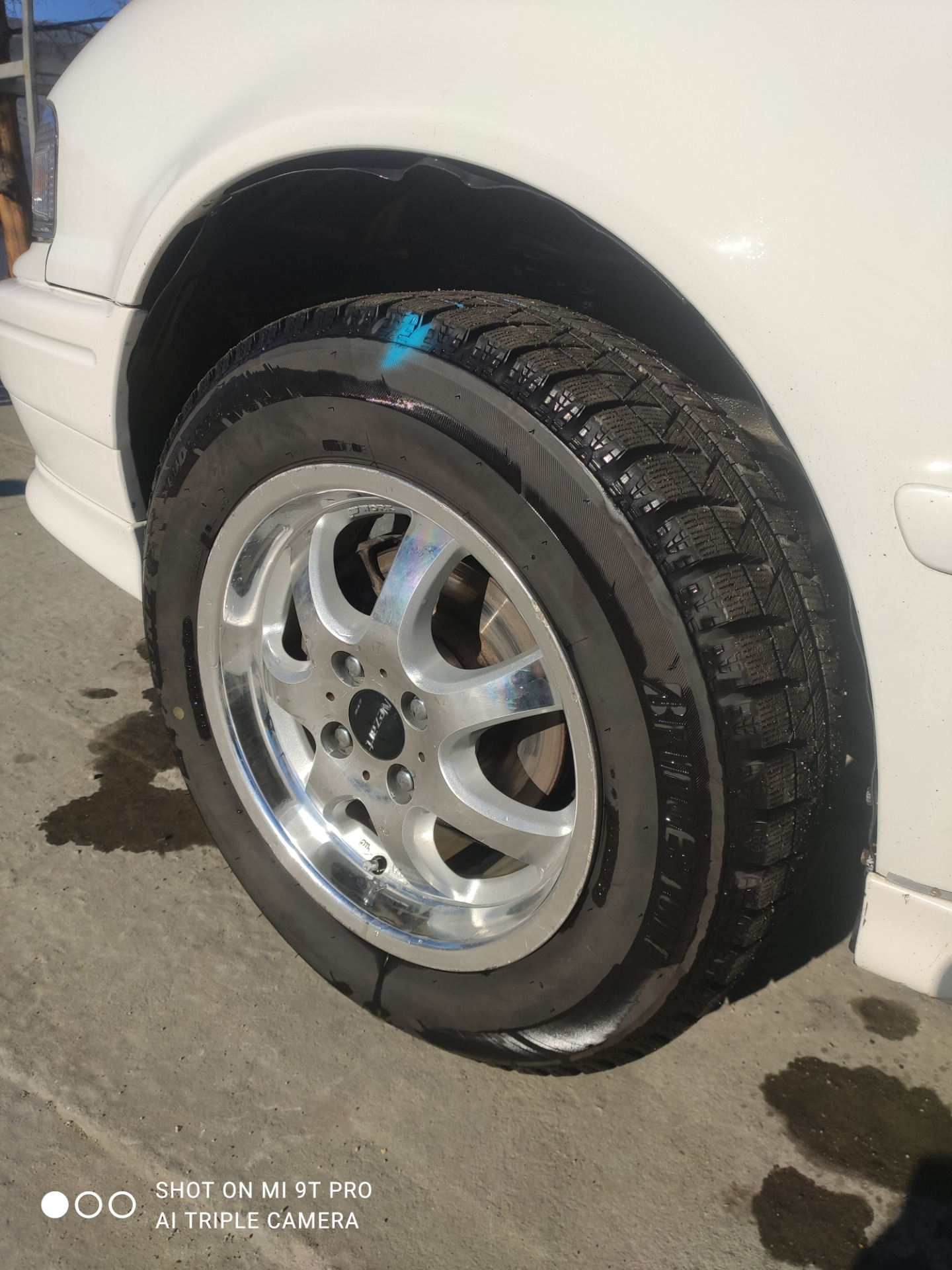 К зиме готов — Toyota Sprinter Carib (111), 1,6 л, 1998 года | шины ...