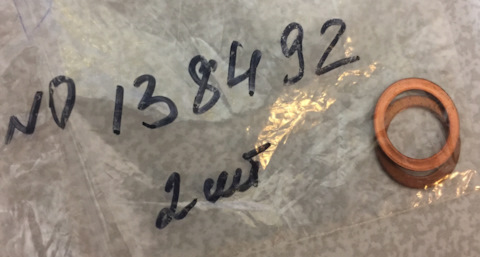 N0138492 Прокладка сливного болта масляного поддона (14x20mm) /, Opel ...