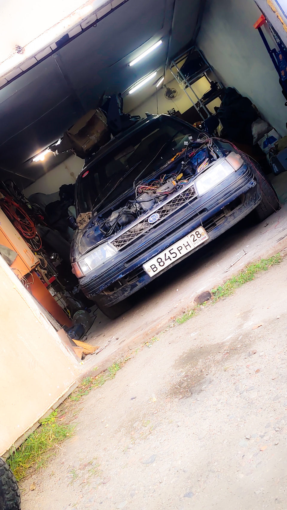 Первый запуск — Subaru Legacy (BC/BJ/BF), 2 л, 1990 года | видео | DRIVE2