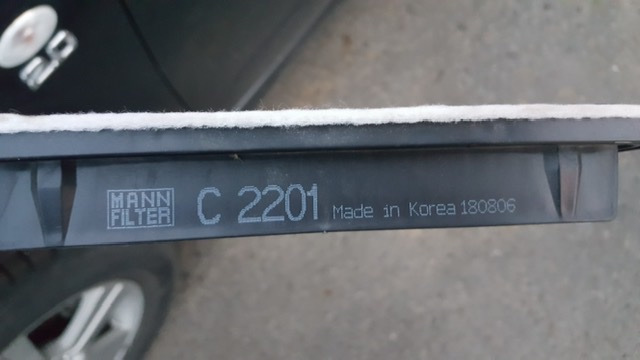 Воздушный фильтр (оригинал) — Subaru Forester (SH), 2 л, 2008 года | расходники | DRIVE2