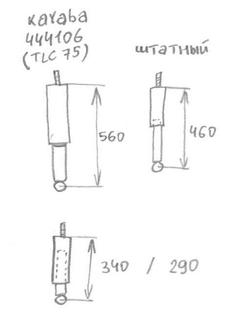 Нужны размеры передних амортизаторов — Volkswagen Caravelle (T3), 1,6 л ...