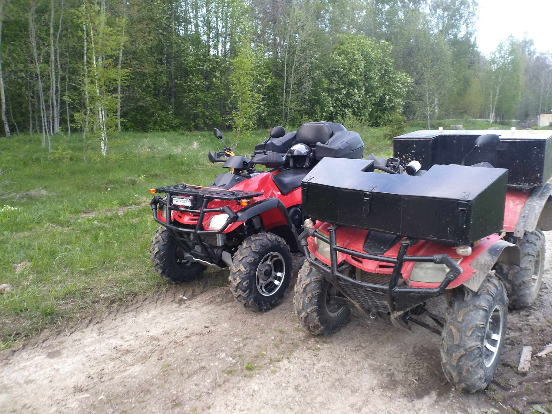 Два квадрика стелс 300 — Buyang atv 300, 0,5 л, 2014 года | просто так ...