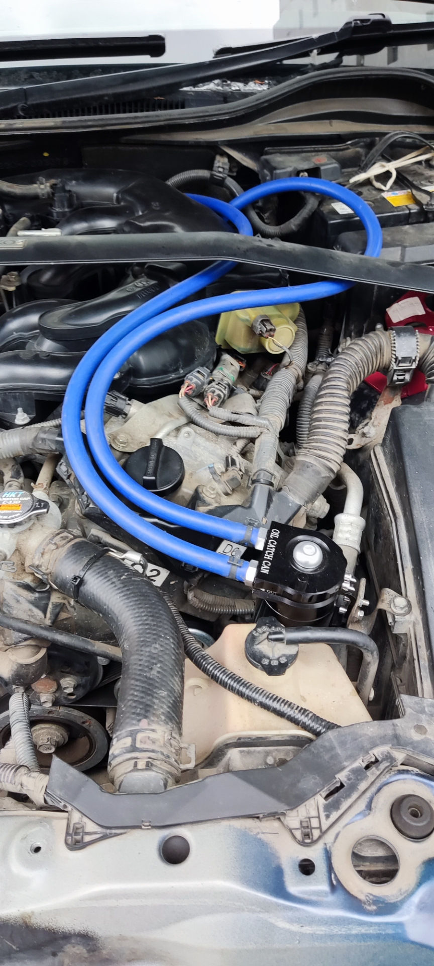 "Маслопомойка" на 4gr-fse — Toyota Crown (S200), 2,5 л, 2008 года ...