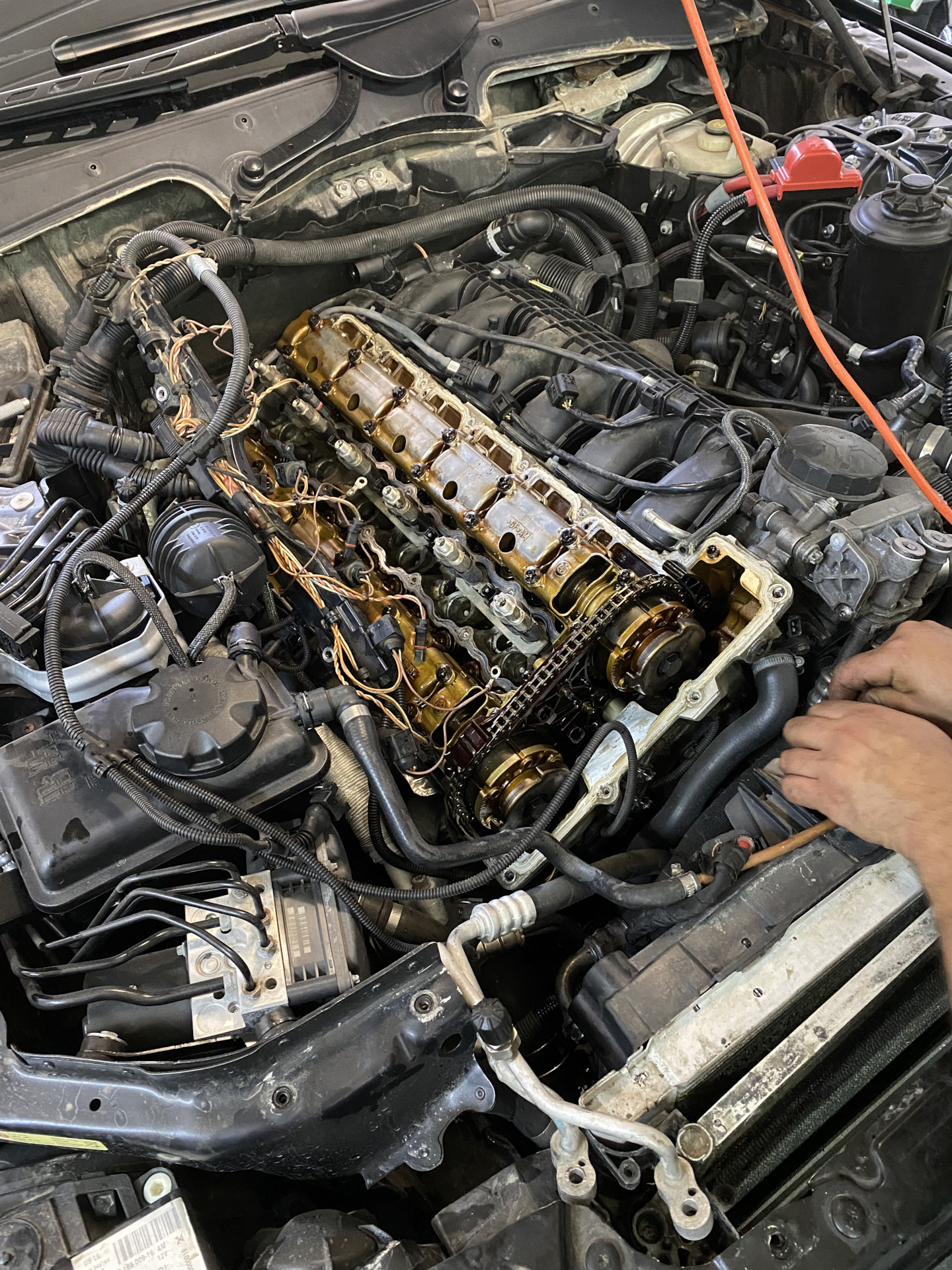 Замена ваносов и цепи грм N54 — BMW 5 series (E60), 3,5 л, 2008 года | поломка | DRIVE2