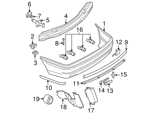 51128195321 Крепление крыла Л BMW | Запчасти на DRIVE2