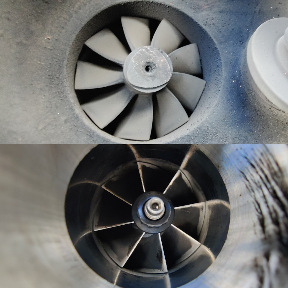 8. Замена охладителя + Замена турбин + Прокладки воздушных патрубков ...