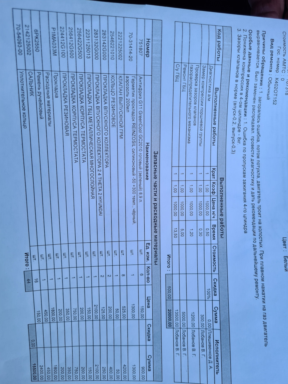 283142G000 Прокладка впускного коллектора двигателя KIA HYUNDAI ...