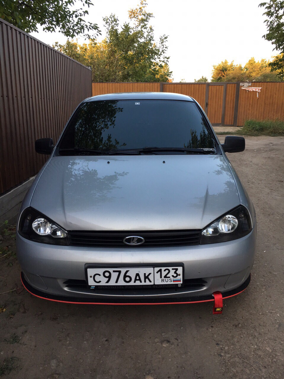 Нулевик — Lada Калина седан, 1,4 л, 2011 года | аксессуары | DRIVE2