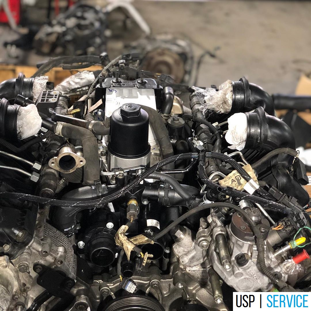 Ремонт двигателя 4.4 Diesel Range Rover 2012 L322 LR022733, LR023496 ...