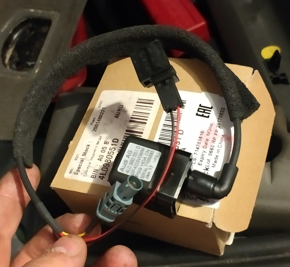 4L0980551D Камера заднего вида VAG | Запчасти на DRIVE2