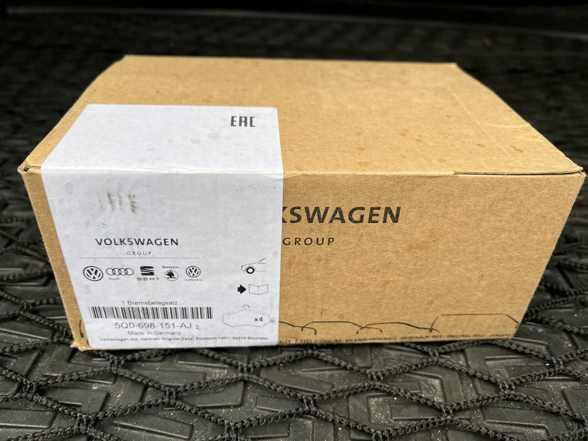 Замена передних тормозов и форсунок MPI. — Skoda Octavia A7 Mk3, 1,8 л ...