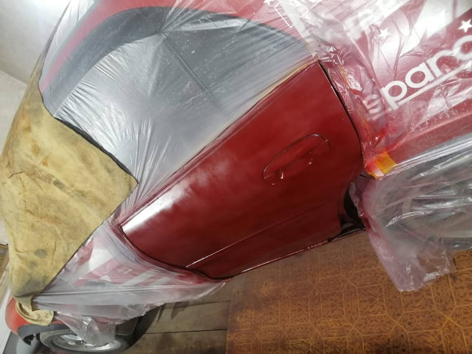 50 оттенков красного — Mitsubishi Galant (7G), 2 л, 1993 года | своими ...