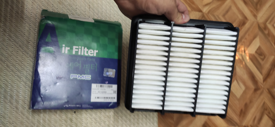 281132H000 Фильтр воздушный двигателя KIA HYUNDAI | Запчасти на DRIVE2