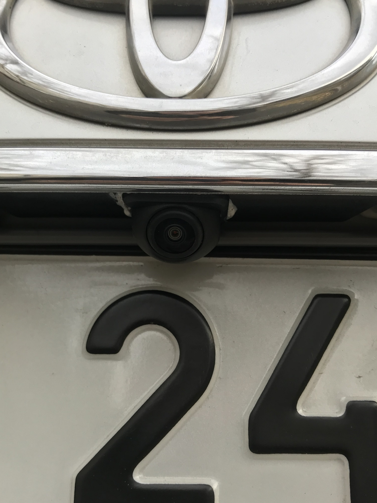 Камера заднего вида swat vdc-002 — Toyota Corolla (120), 1,8 л, 2003 ...