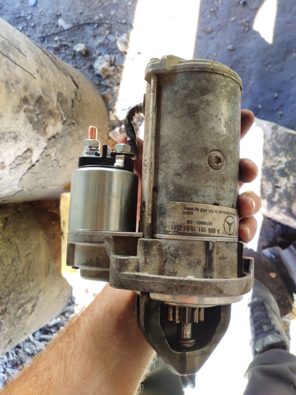 A0051511301 Стартер Mercedes | Запчасти на DRIVE2