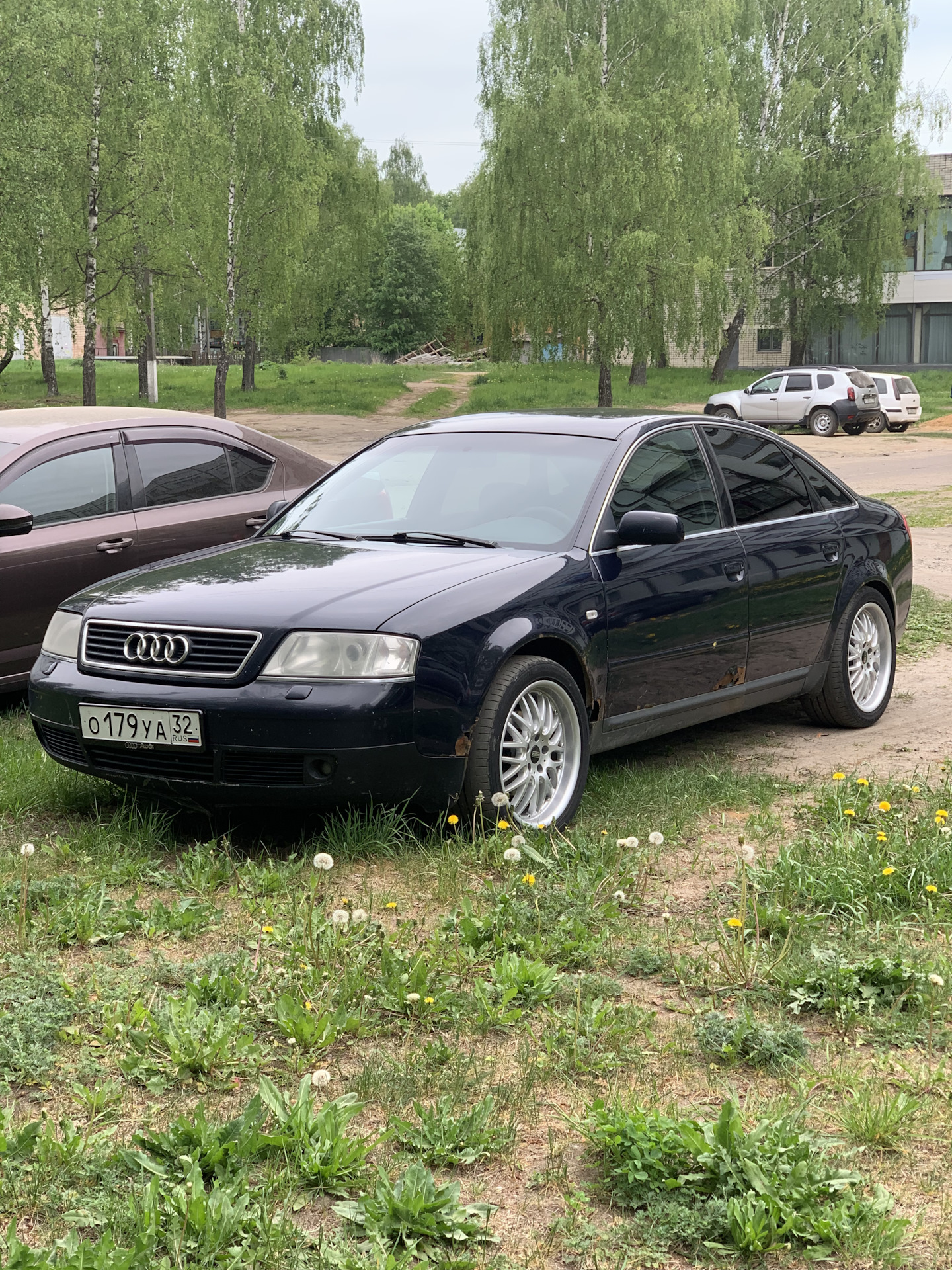 Переобулся в r18 — Audi A6 (C5), 2,4 л, 1998 года | колёсные диски | DRIVE2