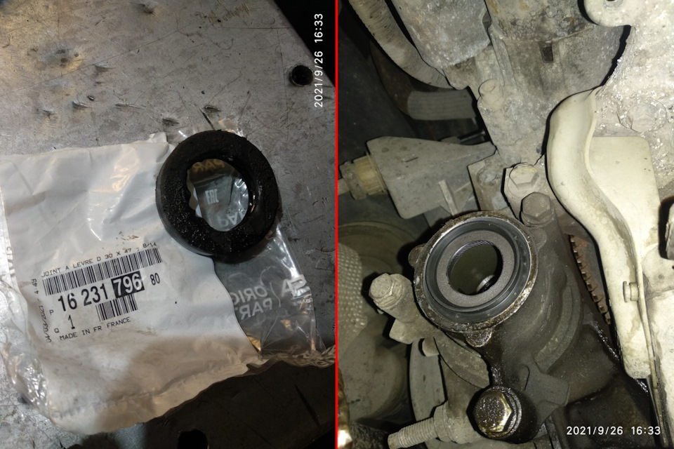 Замена клапана регулировки давления масла в моторе EP-6. Инструкция ...