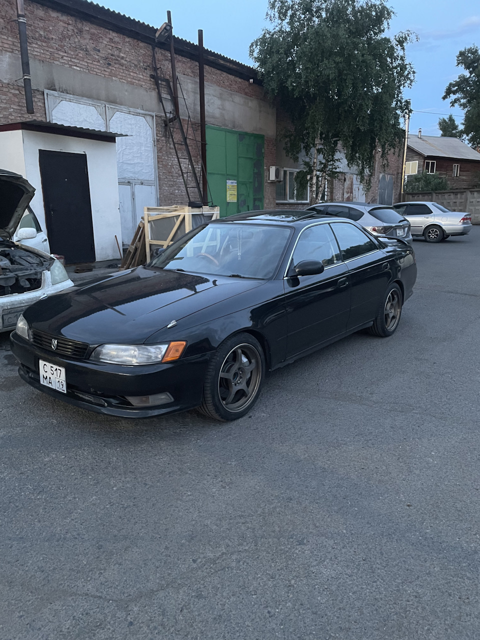 Диски Rays Gram Lights 57 Forged 17 8.5jj — Toyota Mark II (90), 2,5 л, 1995 года | колёсные ...