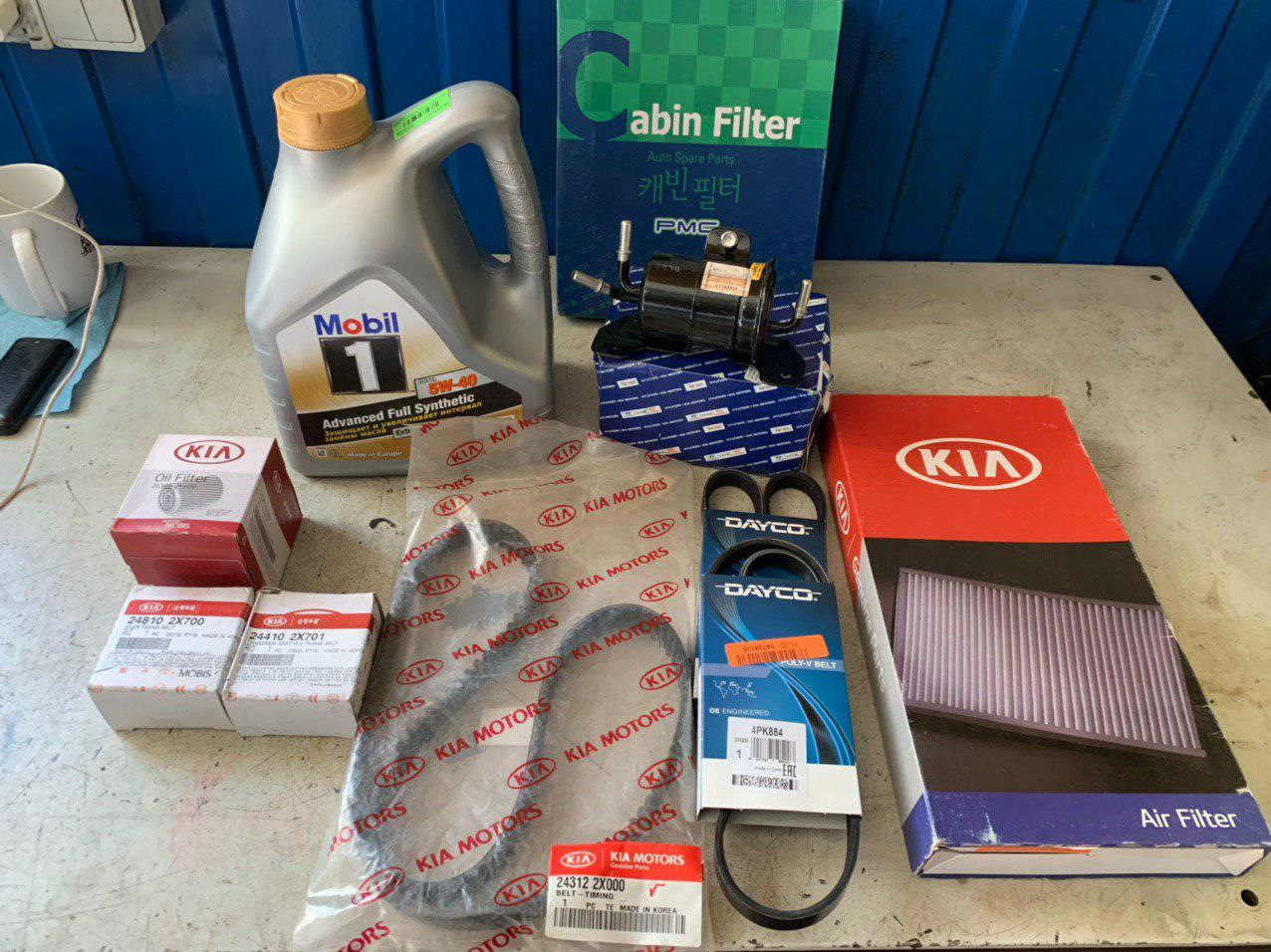 Плановое ТО: замена ремня ГРМ, ролики, масла, фильтра, приводные ремни ...