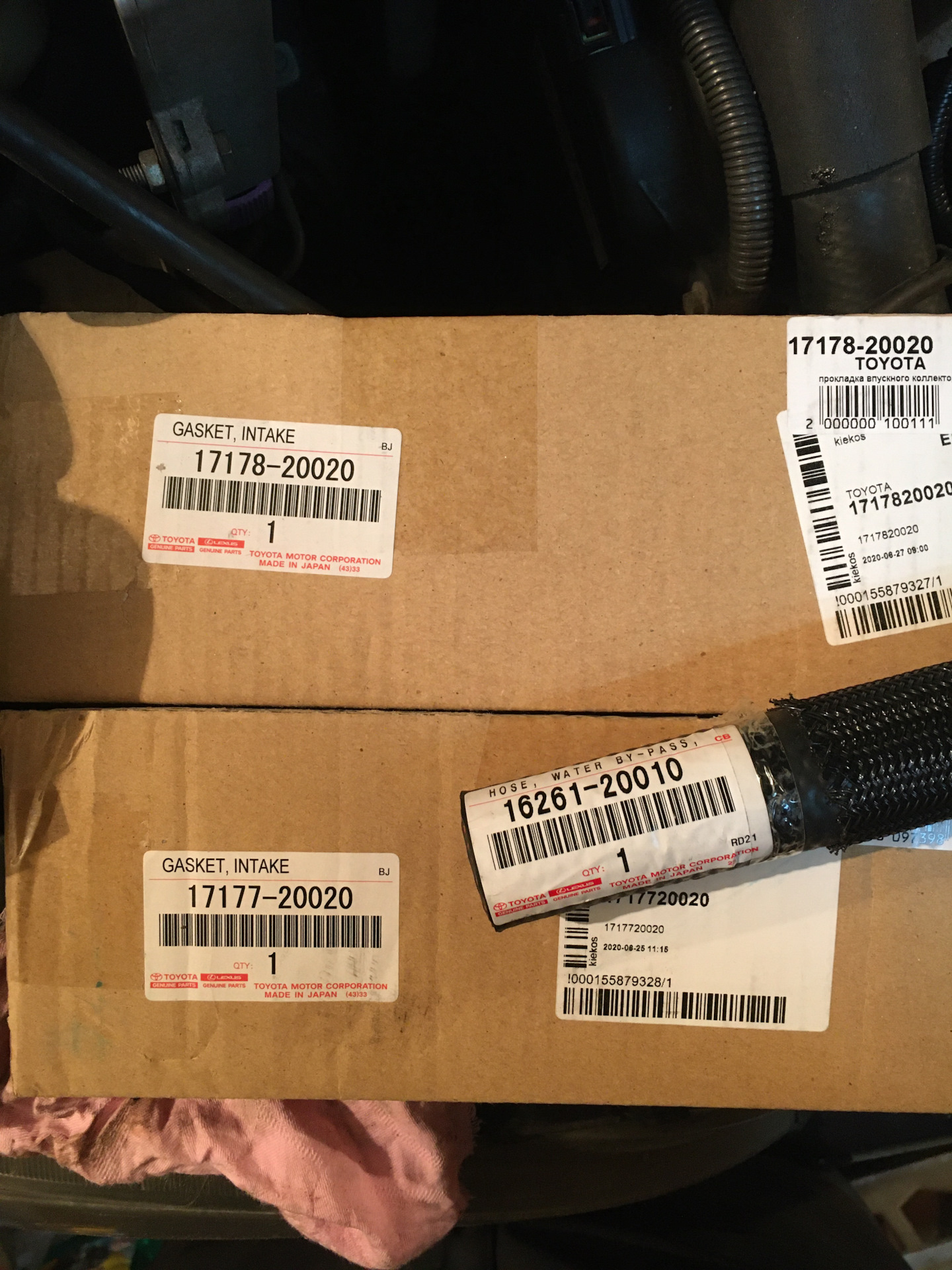 Перепускной патрубок ОЖ — Lexus RX (1G), 3 л, 1998 года | своими руками ...