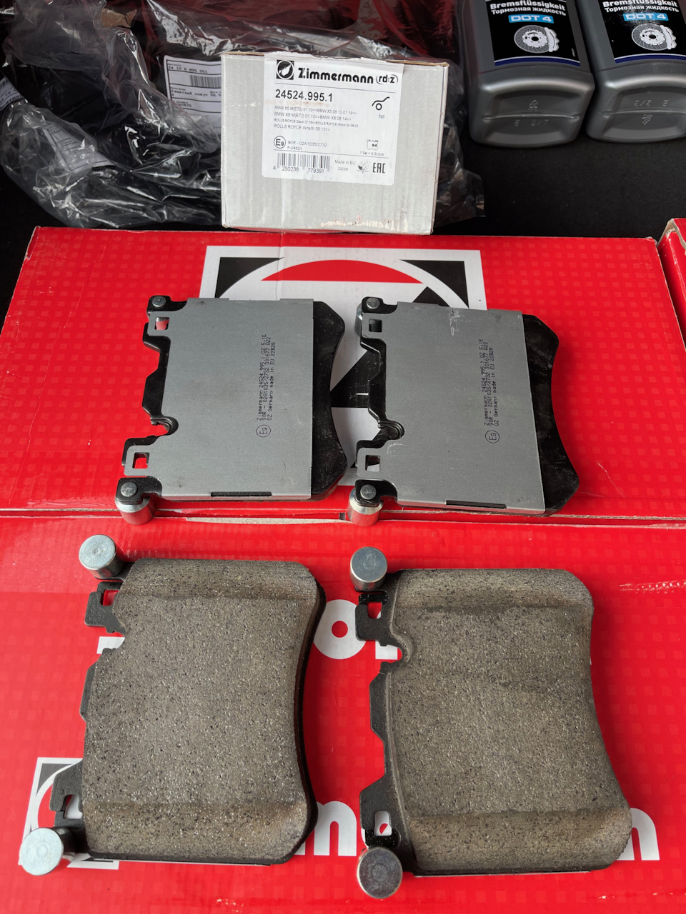 Тормоза и передняя подвеска — BMW X5 (E70), 3 л, 2008 года | тюнинг ...