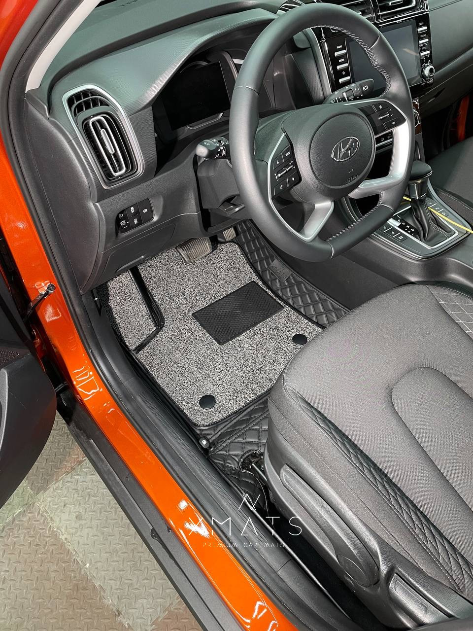 Коврики из экокожи для Hyundai Creta 2. 3D коврики из экокожи для ...