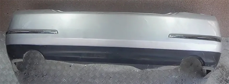 Задний бампер рестайлинг на Nissan Teana J31 — Nissan Teana (J31), 2,3 ...