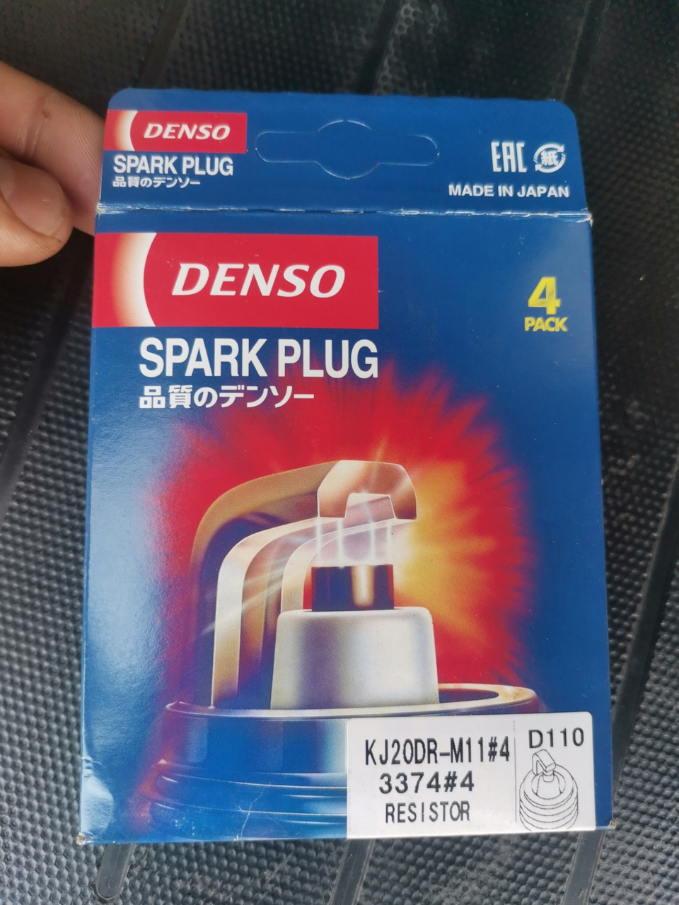 Свечи Denso made IN JAPAN 🇯🇵 — Honda Stream (RN6-9), 1,8 л, 2008 года ...