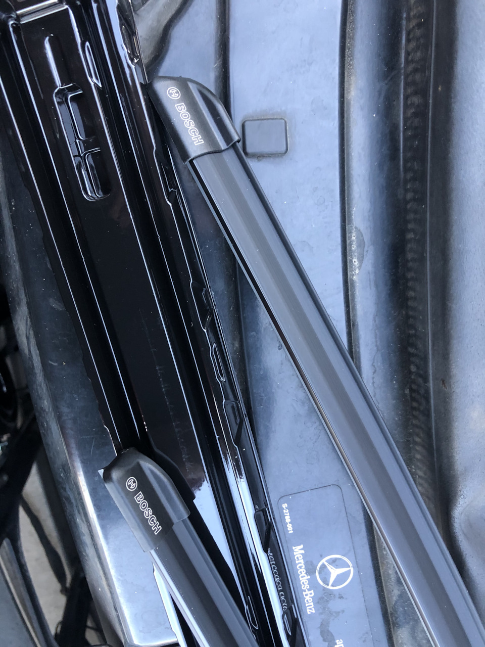 Дворники Bosch — Mercedes-Benz M-Class (W164), 3,5 л, 2007 года ...